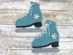 Felt Ice Skates Craft - Single Girl's DIY