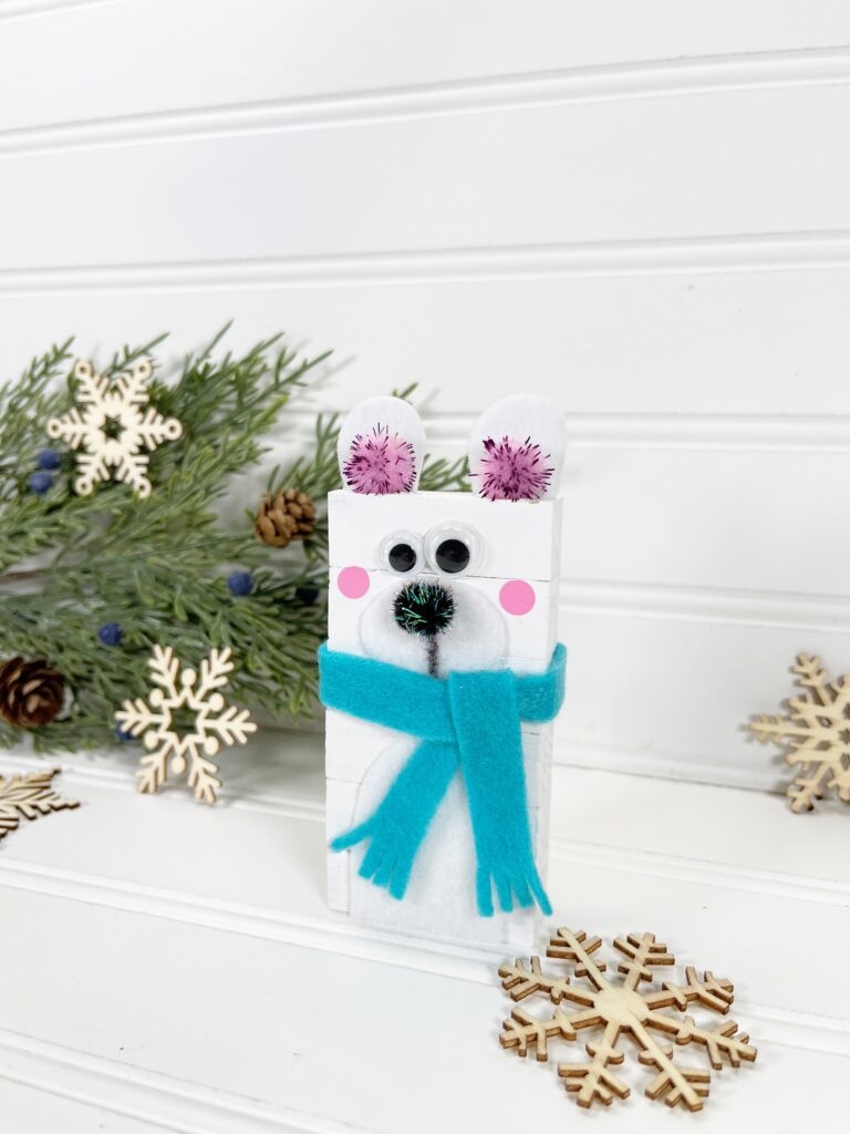 Tumbling Tower Polar Bear - Single Girl's DIY