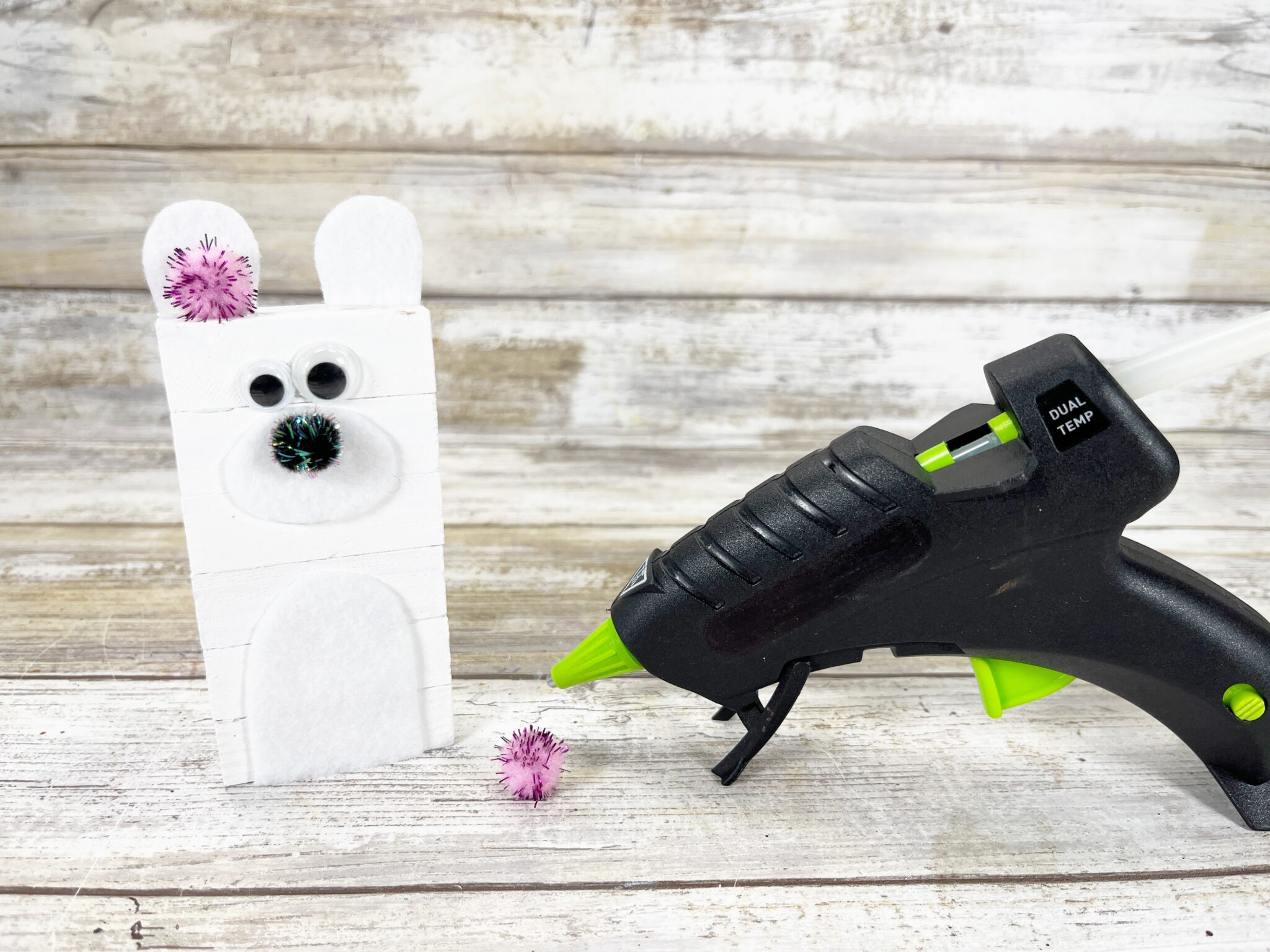 Tumbling Tower Polar Bear - Single Girl's DIY