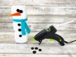 Foam Dice Snowman (Dollar Tree DIY) - Single Girl's DIY