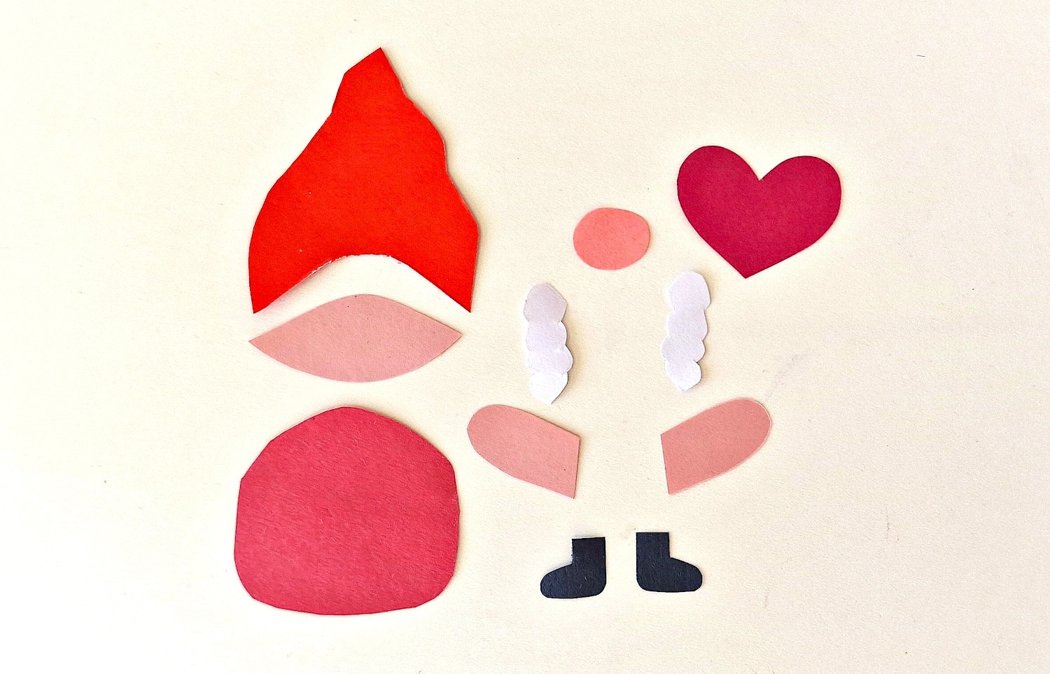 Valentine Gnome Bookmark - Single Girl's DIY