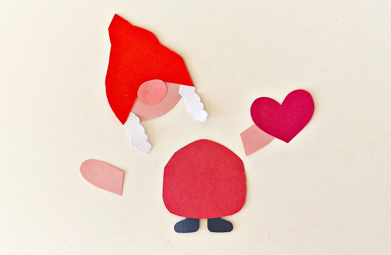 Valentine Gnome Bookmark - Single Girl's DIY