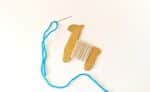 Cardboard llama Weaving Craft - Single Girl's DIY