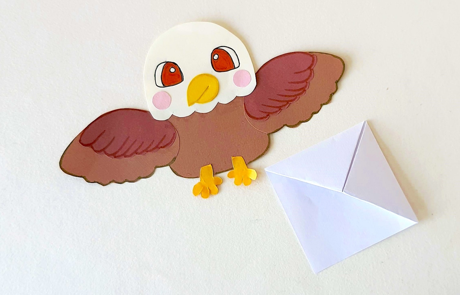 Bald Eagle Bookmark (Free Pattern) - Single Girl's DIY