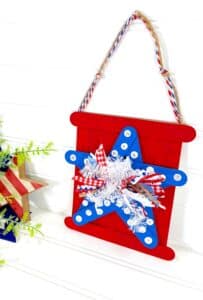 Patriotic Craft Stick Sign (Dollar Store DIY) - Single Girl's DIY