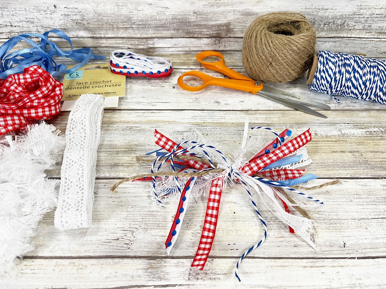 Patriotic Craft Stick Sign (Dollar Store DIY) - Single Girl's DIY