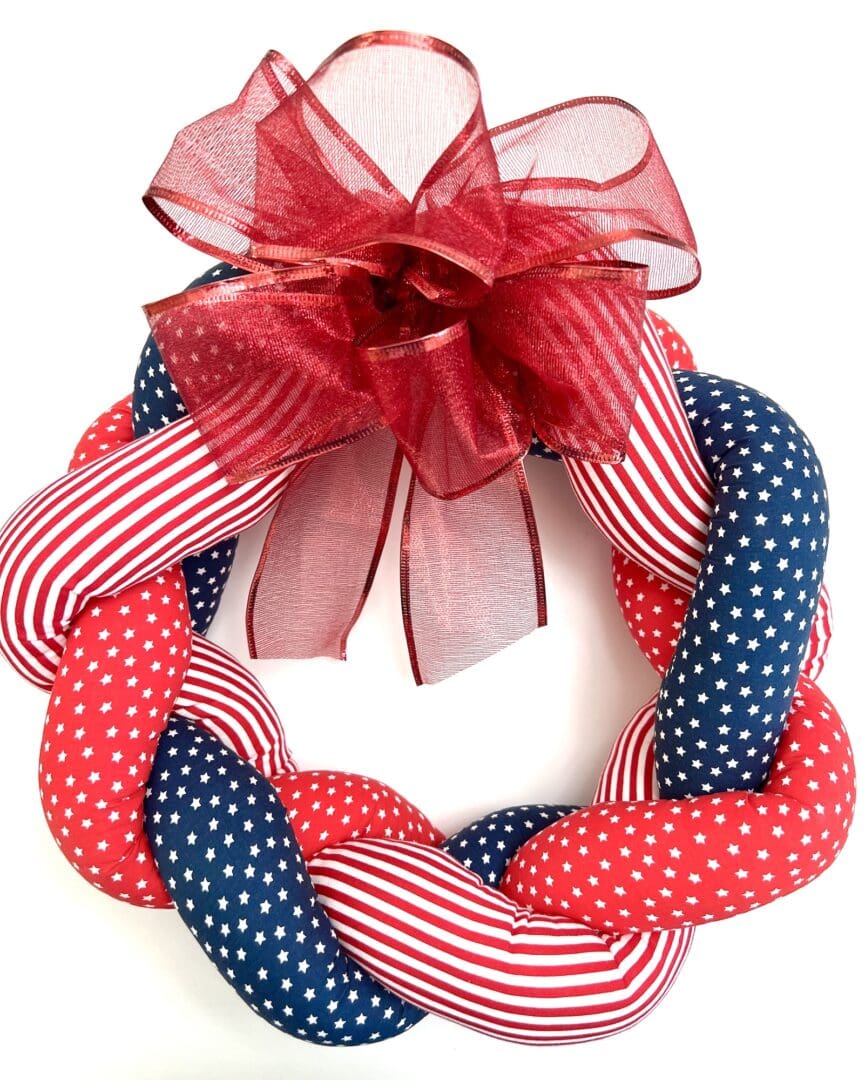 20 DIY Fourth of July Wreaths - Single Girl's DIY
