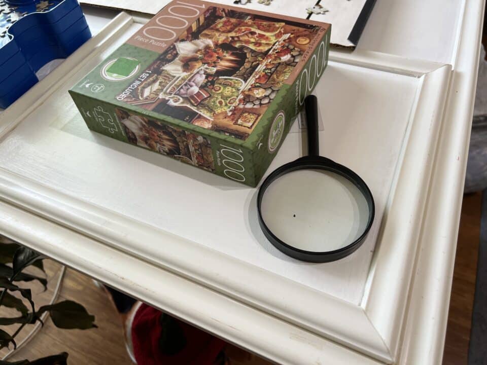 How to Make a Puzzle Board - Single Girl's DIY