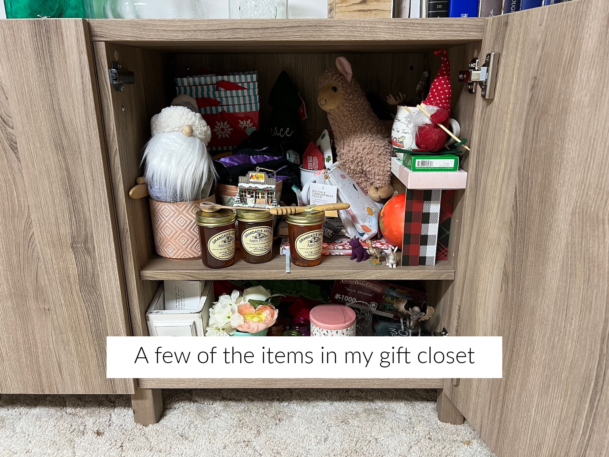 How to Create a Gift Closet For Stress-Free Gift Giving - Single Girl's DIY