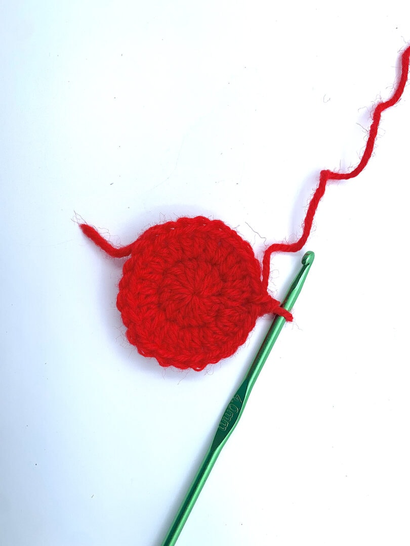 Crochet Apple Granny Square (Step by Step Guide) - Single Girl's DIY