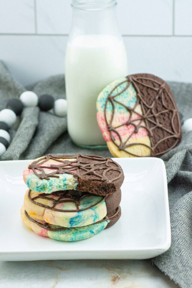 Wednesday and Enid Window Cookies Recipe - Single Girl's DIY