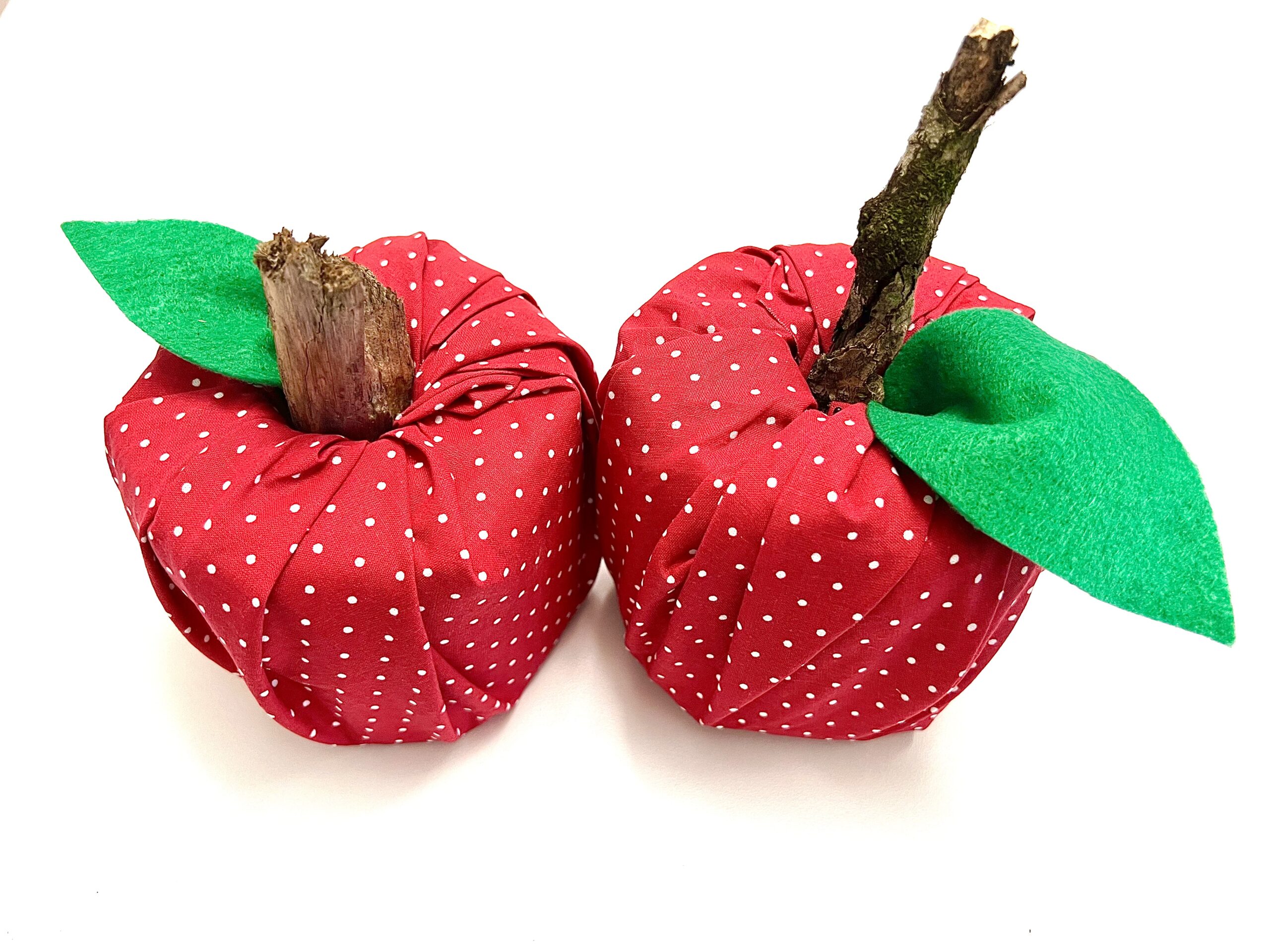DIY Toilet Paper Apples - Single Girl's DIY