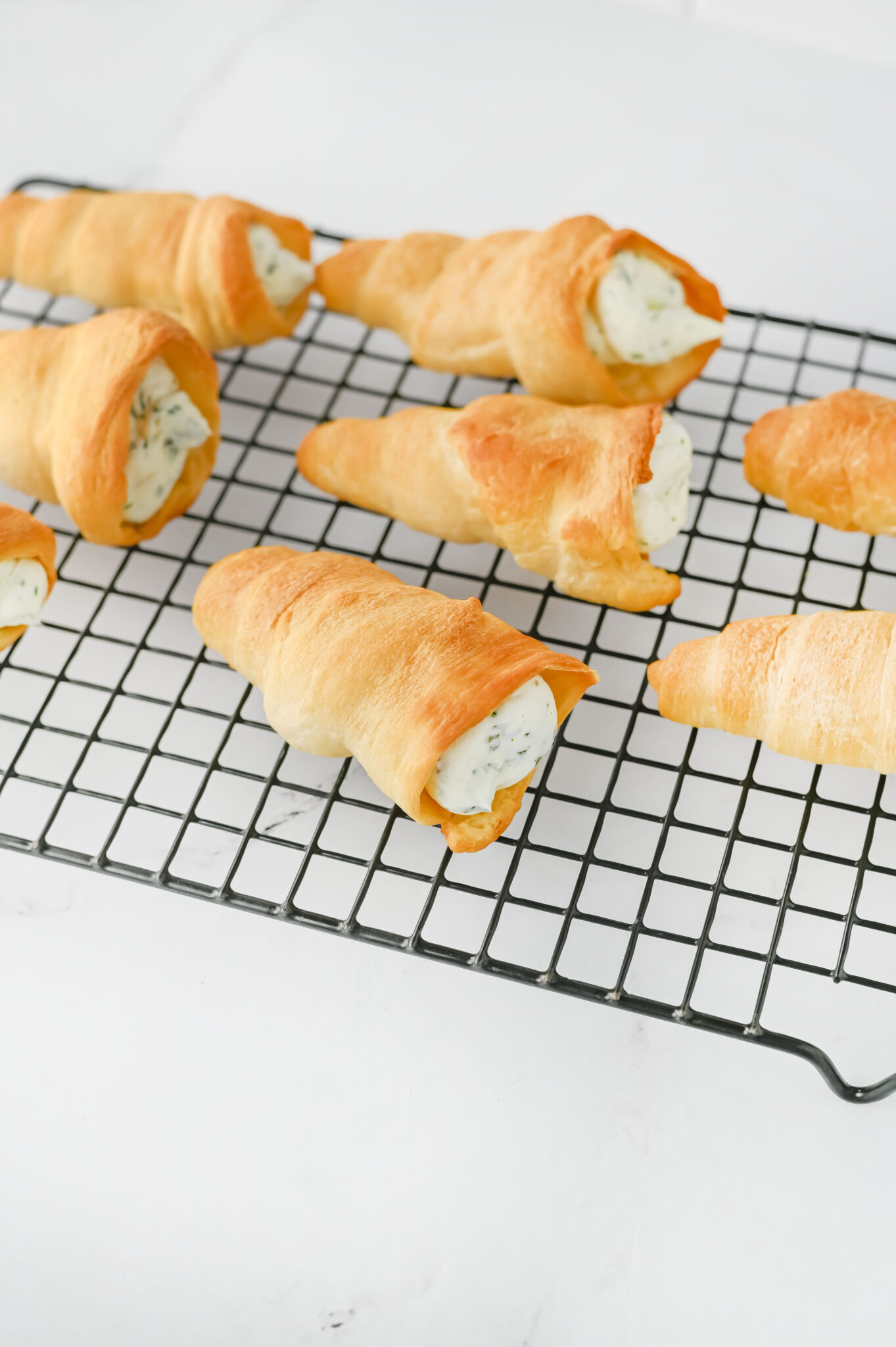 Stuffed Crescent Roll Carrots - Single Girl's DIY