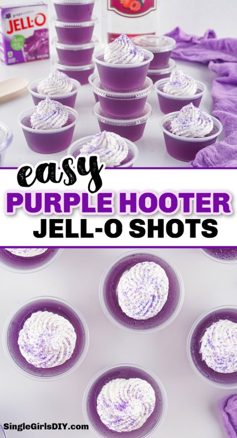 Purple Hooter Jello Shots - Single Girl's DIY