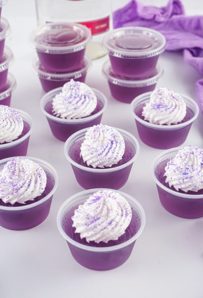 Purple Hooter Jello Shots - Single Girl's DIY